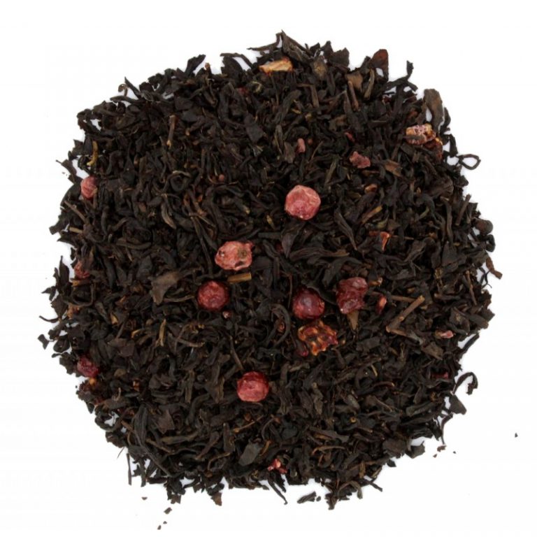 THÉ NOIR AROMATISE FRUITS ROUGES - Plaisirs-et-Délices
